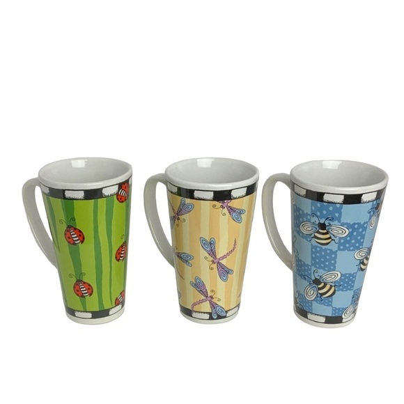 Alicia Tormey | Dining | Alicia Tormey Designs Bug Me Mugs Set | Poshmark